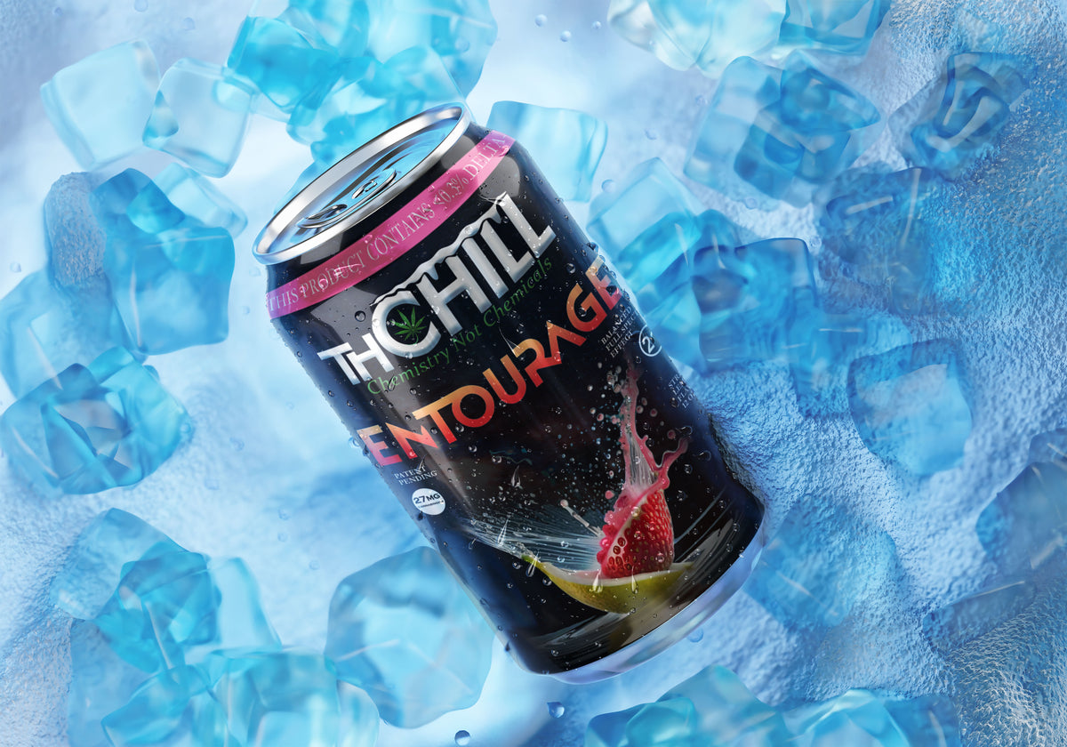 Shop THC and CBD Drinks Online - Energizing & Sparkling Drink – THChill