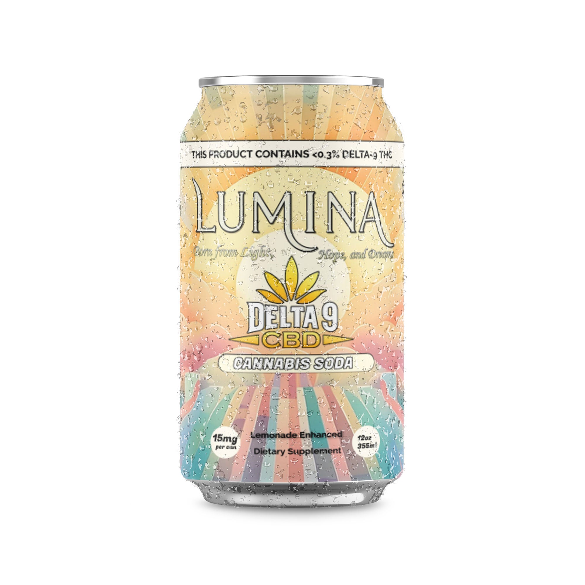 Buy LUMINA – Delta-9 THC & CBD Sparkling Lemonade Blend Online